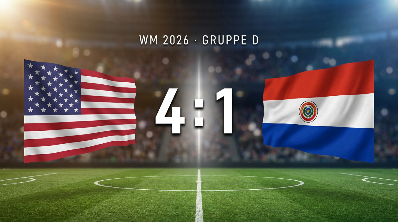 WM 2026: USA 4:1 Paraguay – Spielbericht & Stimmen - BAMBERGER ECHO